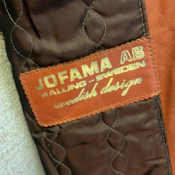 Jofama AB | Jackets & Coats | Swedish Design Leather Jacket | Poshmark